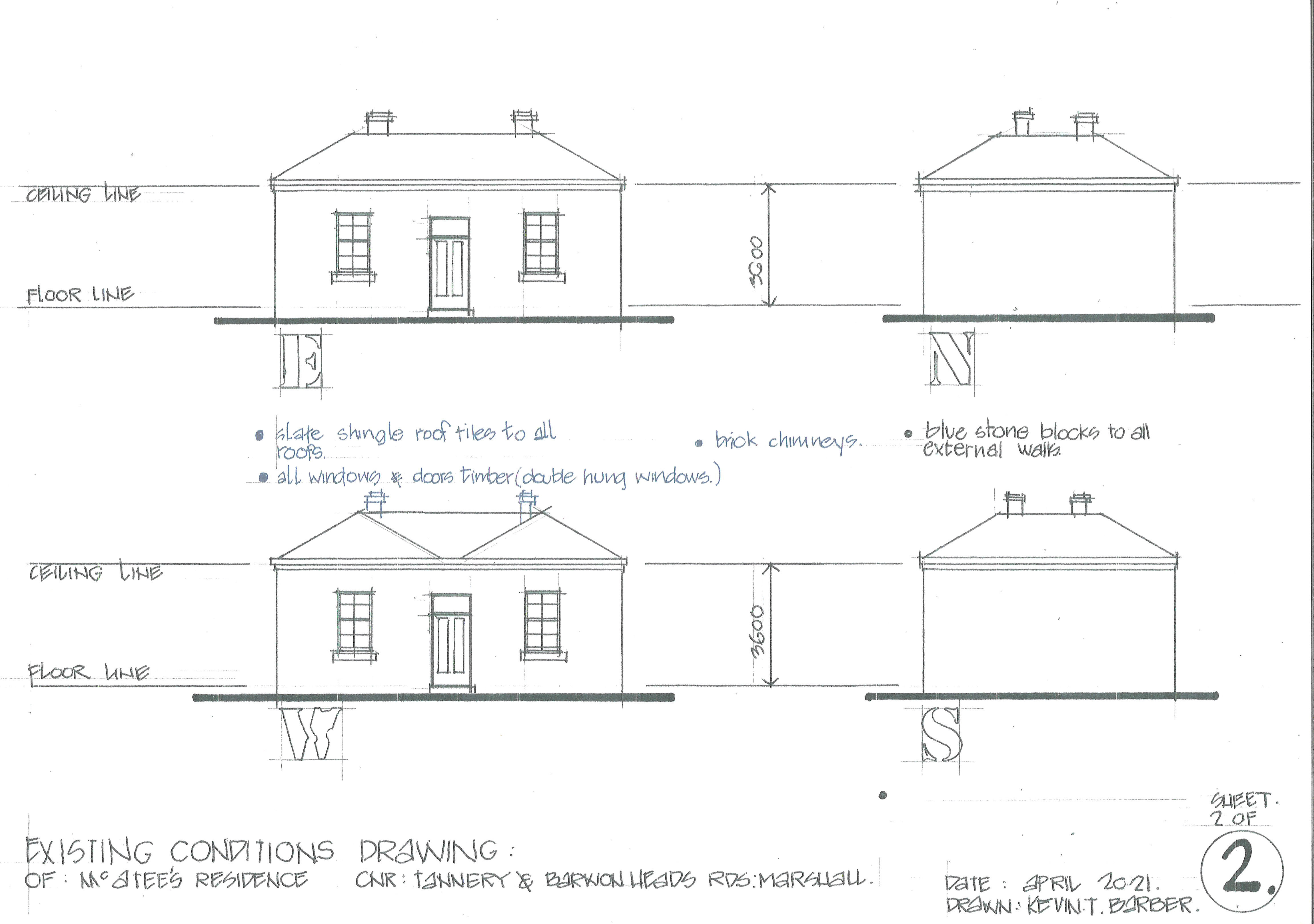 House Structure – Marshall Bluestone Cottage