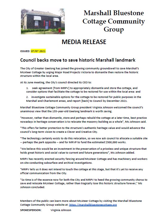 Media – Marshall Bluestone Cottage